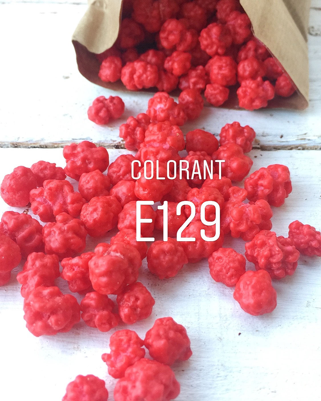 Colorant rouge E129