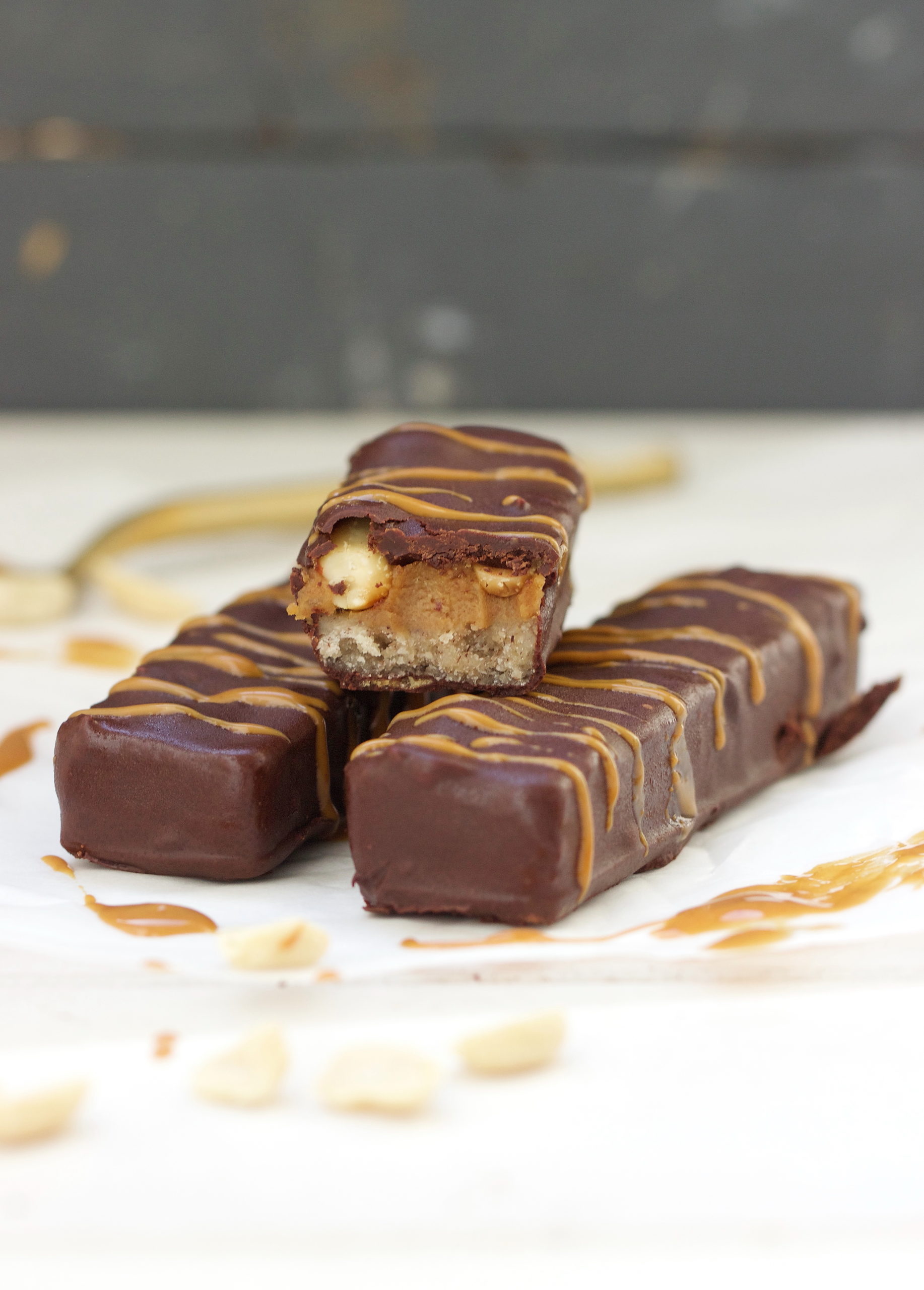 Snickers (vegan & sans sucre)